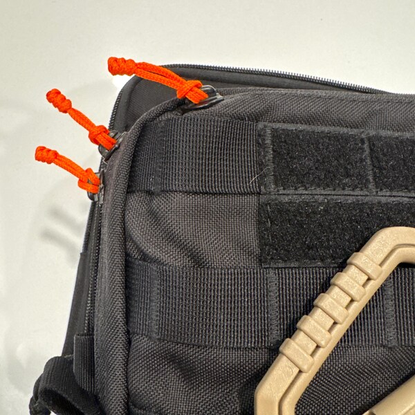 10 Pack Snake Weave Neon Zipper Pulls 2 Inches Long | KYA Paracord ...