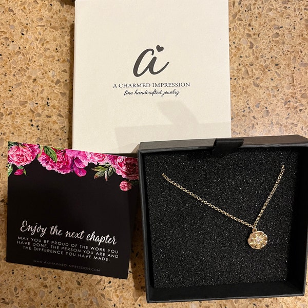 Gold Sacred Flaming Heart With Thorns Charm Necklace 14k Gold Filled ...