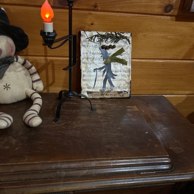 Primitive Autumn Fall Leaves, Primitive Turkeys early Look, Grubby Fall ...