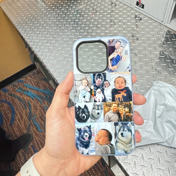 Personalized Custom Picture Collage Phone Case, Custom Phone Case With ...