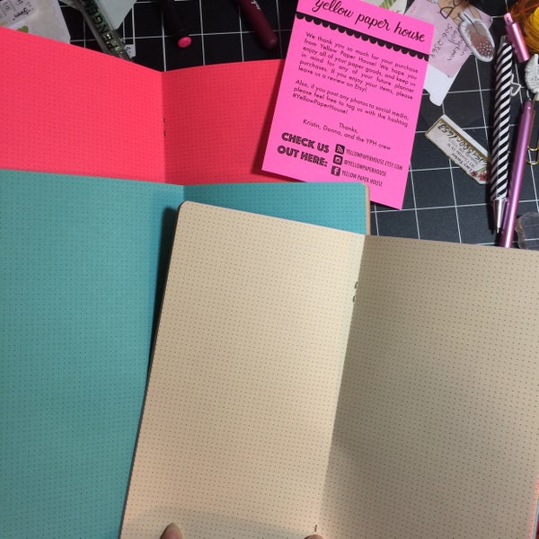 JEWEL TONES Traveler's Notebook Insert - Choice of Patterns and 8 Sizes ...