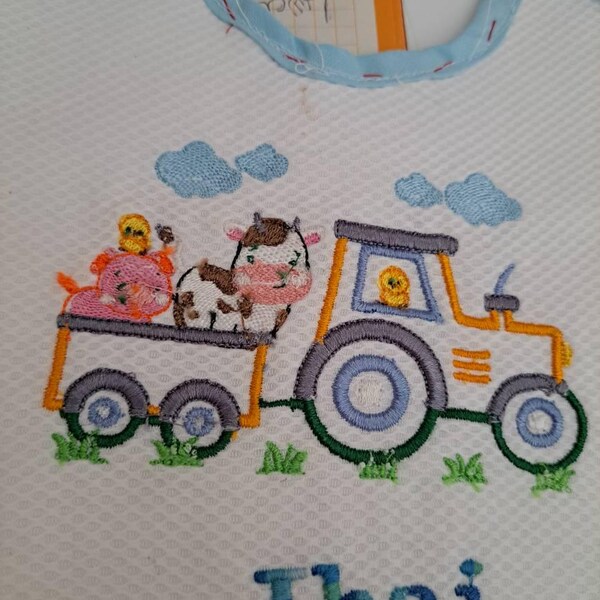 Tractor Embroidery Designs - Farm Animals Embroidery Design Machine ...