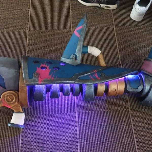 Jinx Arcane Fishbones Cosplay Blueprint and Instruction Guide (PDF ...