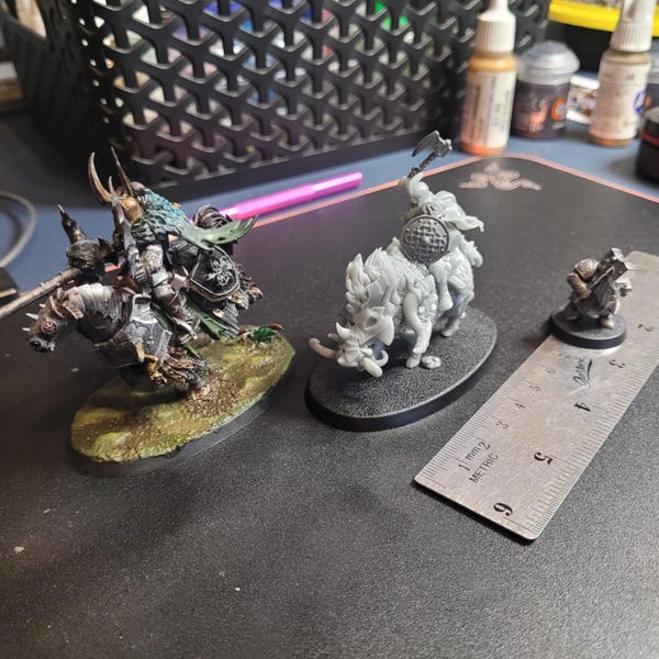 Frost Behemoth Miniature Tabletop RPG Miniature Rescale Miniature ...