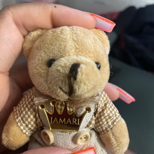 Custom Teddy Bear Magnet Within Boxes Personalized Gift | Etsy