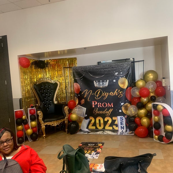 Prom Backdrop, Photo Step and Repeat, Photo Backdrop, Photo Step Repeat ...