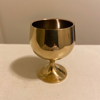 Brass Chalice-mini Chalice-travel Altar Chalice-your Choice Between 2 ...