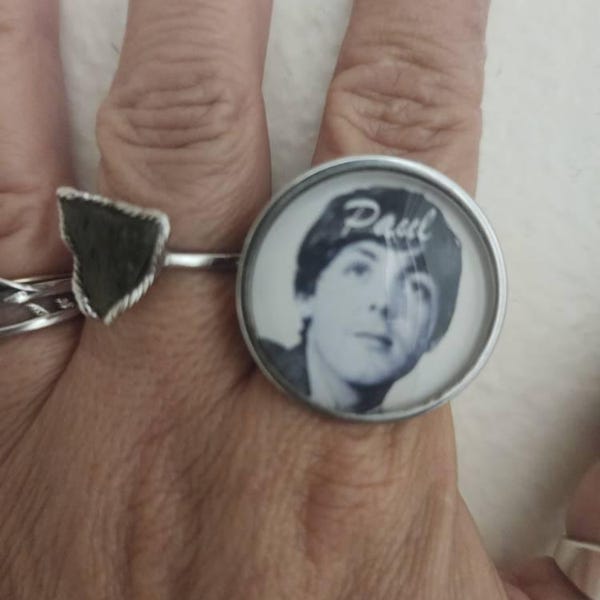 BEATLES RING - Paul Mccartney (stainless) - Etsy