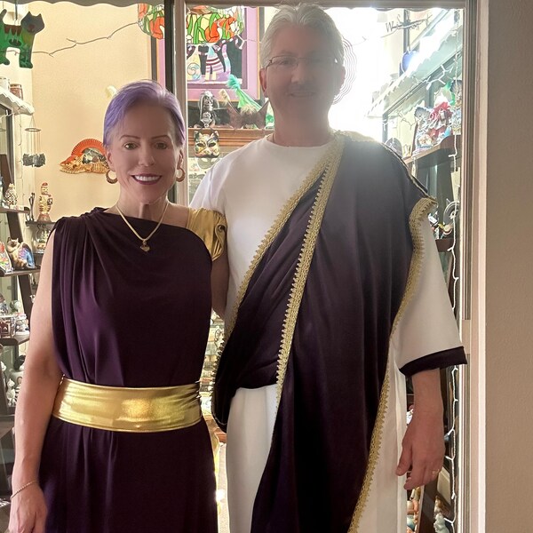 Greek Goddess Short Toga Gold Gorean Snake Wraps Halloween Costume - Etsy