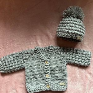 Cosy Hexi Cardi Crochet Pattern Sizes Baby to Adult Instant - Etsy UK