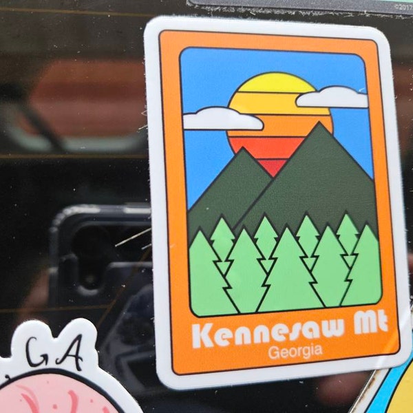 Atlanta Sticker. Midtown Atlanta Sticker. ATL Decal. Atlanta Souvenir ...