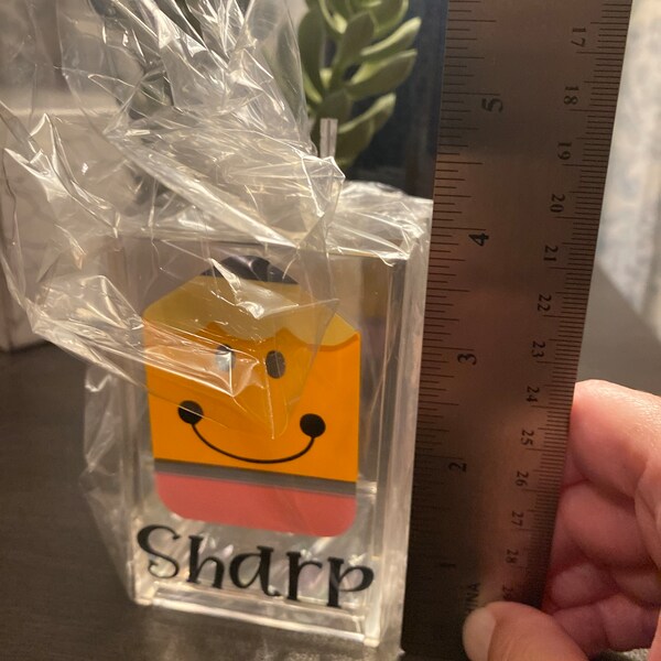 Sharp Dull Pencil Holders Teacher Appreciation Gift Classroom Supplies ...