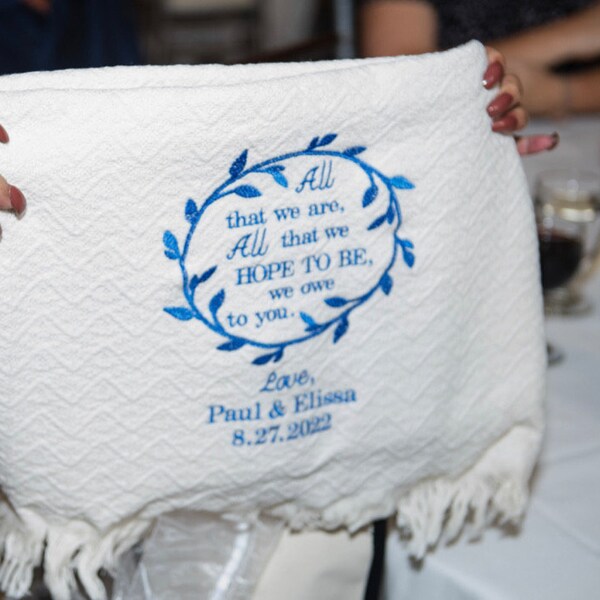 Monogrammed Dress Label for Personalized Wedding Bag, Clutch | Wedding ...