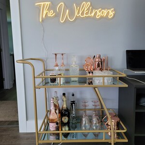 Classy and Catchy Custom Neon Sign Aesthetic Wall Decor | Etsy