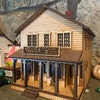 O Scale Grand Central Hotel, Deadwood, Old West Miniature Rustic ...