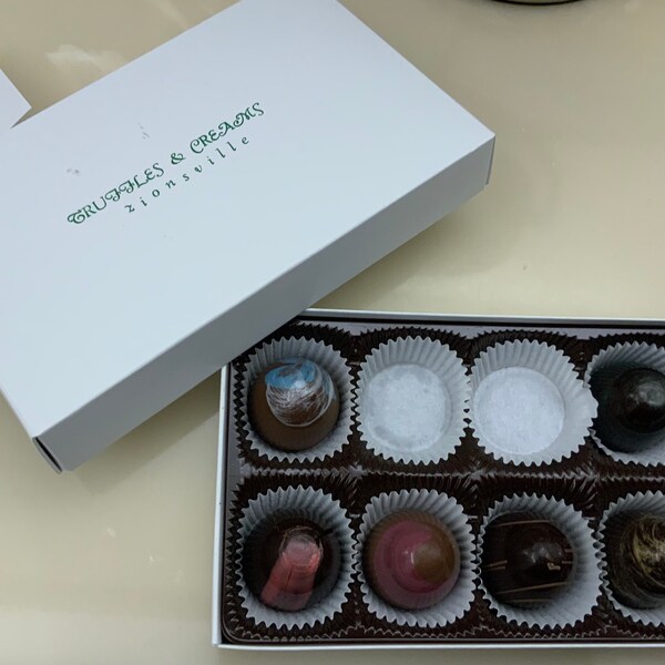 Signature Chocolate Truffle Gift Box, Birthday Gift, Valentine's Day ...