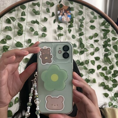 The Green of Hearts Phone Charm Green Phone Charm Phone Accessory Fairy ...