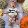 Golden June Halloween Bummies//baby Girl Spooky Halloween Outfit//paper-bag Waist Bummies - Etsy
