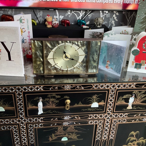 Vintage Acctim Mantel Clock 22cm Wooden Retro Mid Century 70s Desk ...