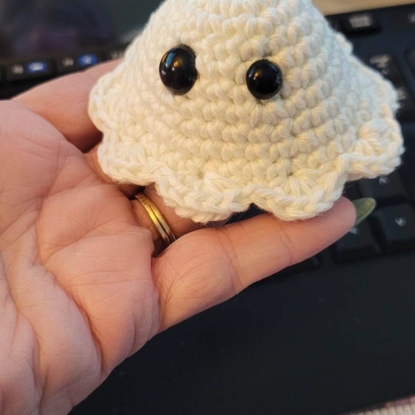Halloween Baby Ghost Puddle Crochet PATTERN, Amigurumi Ghost English ...