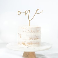 First Birthday One Cake Topper Smash Cake Topper Whimsical - Etsy