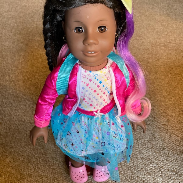 Bright and Colorful Plastic Doll Clogs for Your 18" Doll Like American ...