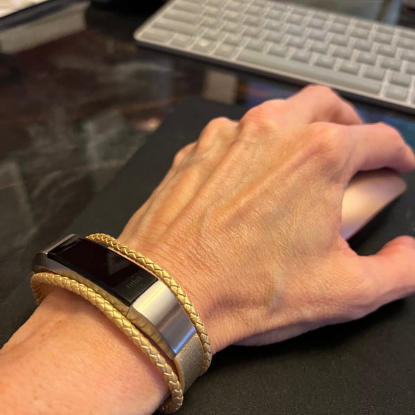 Alta Bracelet Aurel - Gold - Jewelry for Fitbit Alta - Alta HR and Ace ...