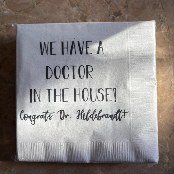 Medical School Doctor Med Graduation We Have a Doctor in the House ...