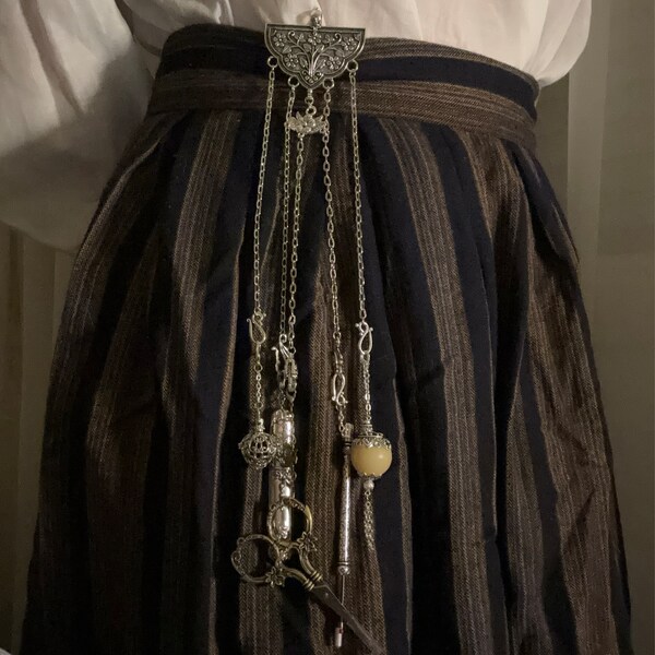 Victorian Style Scissors, Vintage Style Embroidery Scissors, Chatelaine ...