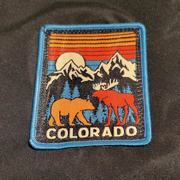 Colorado Patch – CO Travel Souvenir Patch 2.75" Iron on Sew on ...