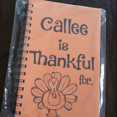 Thanksgiving Thanksgiving Journal Thankful Journal for - Etsy