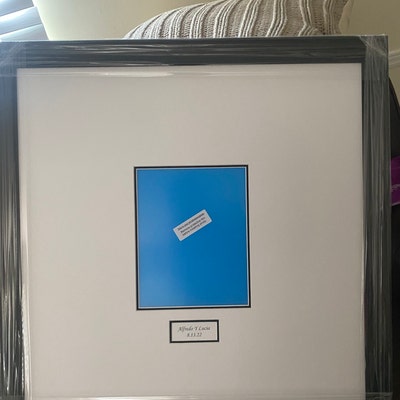 16x20 Signature Mat Kit WITH Rustic Barnwood Type Frame. White - Etsy