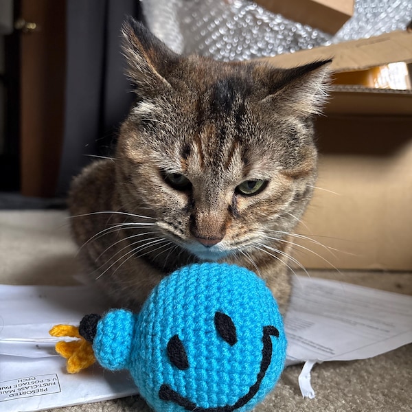 Crochet Plush Smiley Bomb Fanart - Etsy
