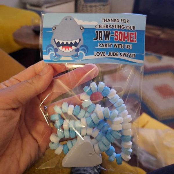 Shark Birthday Party, Shark Party Favors, Shark Party, Swimming Party ...