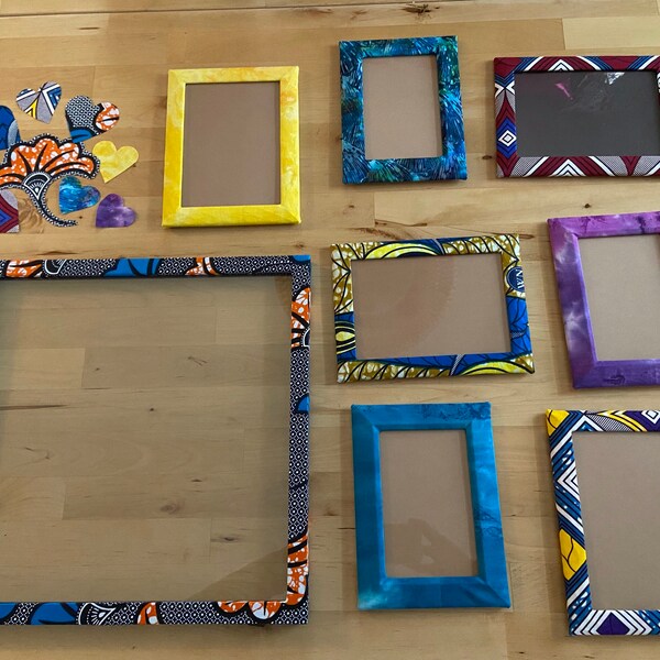 Black Women Fabric-covered Photo Frame - Etsy