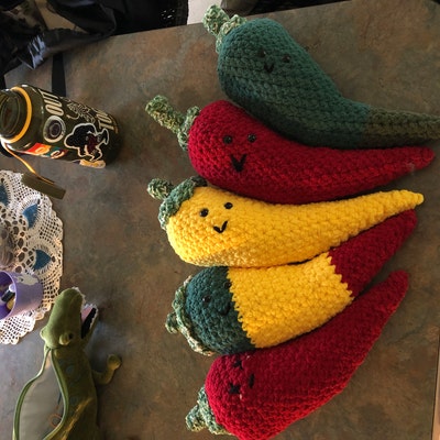 Chili Pepper Crochet Pattern PATTERN ONLY PDF Download Amigurumi ...