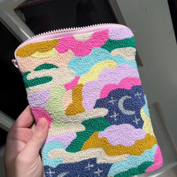 Colorful Kindle Sleeve, Fabric Book Cover, Kindle Paperwhite 11th Gen ...