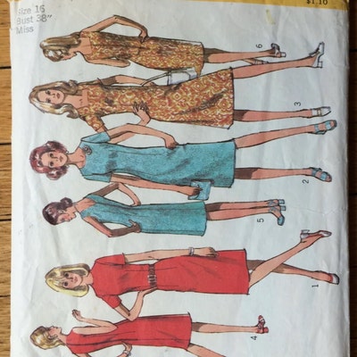 Butterick 6205 Scoop Neck Gown and Robe Empire Waist Dress - Etsy