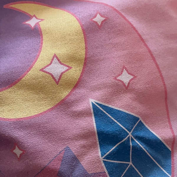 Crescent Moon Star Sweater, Yume Kawaii Sweatshirt, Pastel Goth ...
