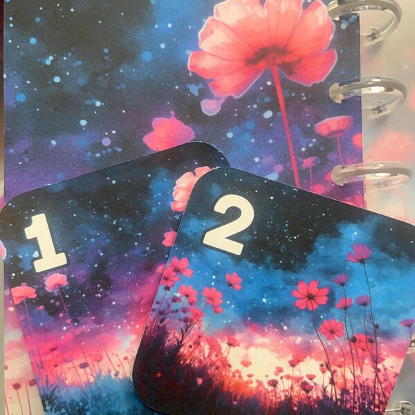 26 Week Savings Challenge Binder | 1,500 Dollar Savings | Garden Green ...