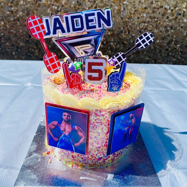 Gladiators Cake Topper Set. - Etsy UK