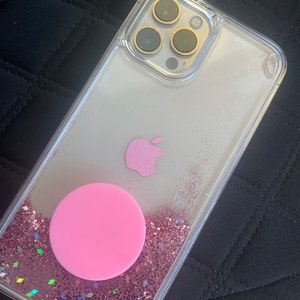 Custom Color and Glitter Sparkle Apple Logo Decal Sticker for - Etsy