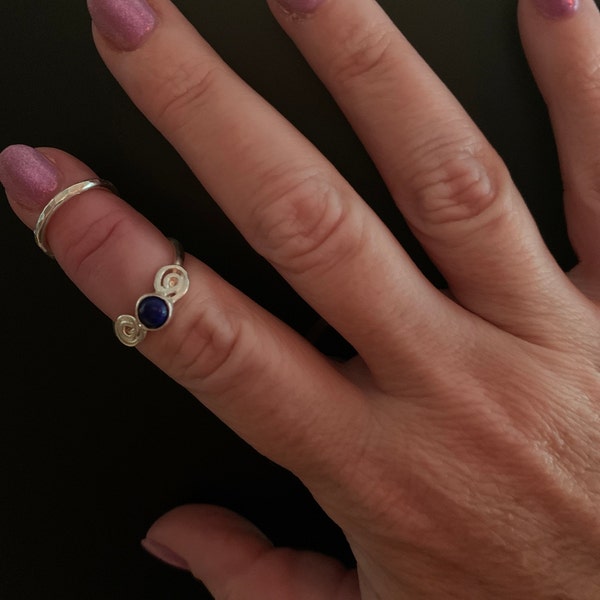 Swan Neck Deformity Silver Ring Splint 925 PIP Holes Design - Etsy