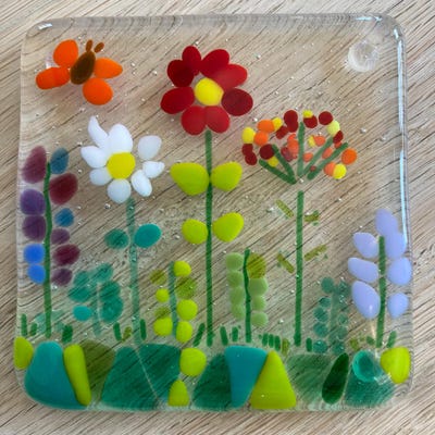 Fused Glass Kit, Craft Kit, Make at Home Glass Tea Light Kit by Twice ...