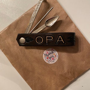 CUSTOM LEATHER KEYCHAIN With Various 3D Stamps, in Six Colors ...