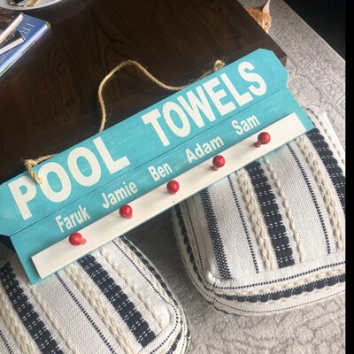 Personalized Pool Sign Personalized Pool Wood Signs Custom - Etsy