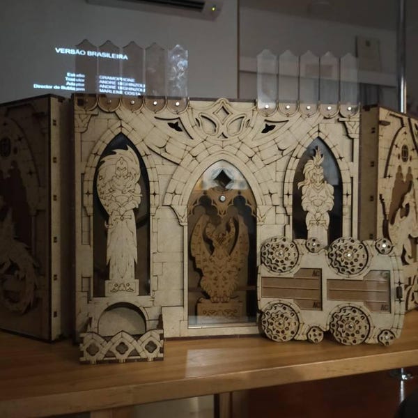 Dnd DM Screen Dragonheart With Dice Tower, Initiative Tracker, HR ...