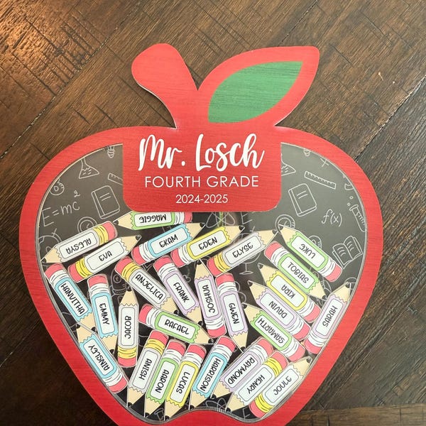 Custom Teacher Door Sign, Teacher Door Hanger, Classroom Decor, Teacher ...