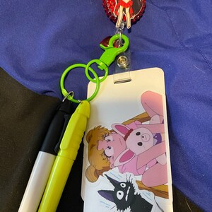 Disney Princess Inspired Badge ID Holder - Etsy