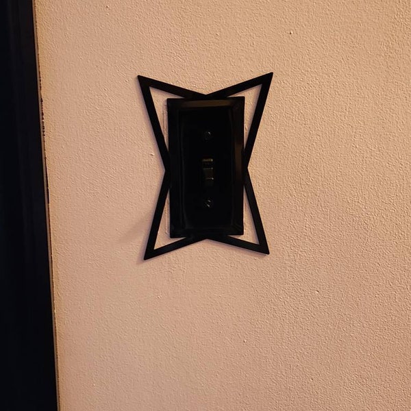 TELSTAR Painted Mid Century Atomic Shadow Box Light Switch and Outlet ...